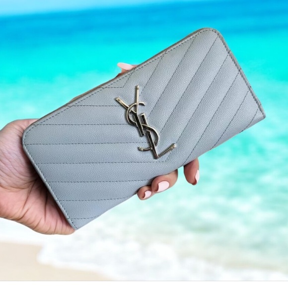Yves Saint Laurent | Bags | Ysl Leather Wallet | Poshmark